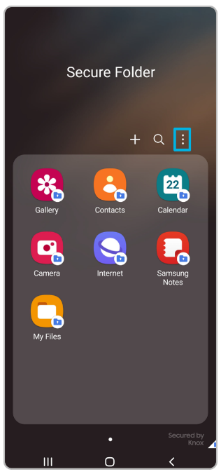What is the Secure Folder and how can I use it? | Samsung PK