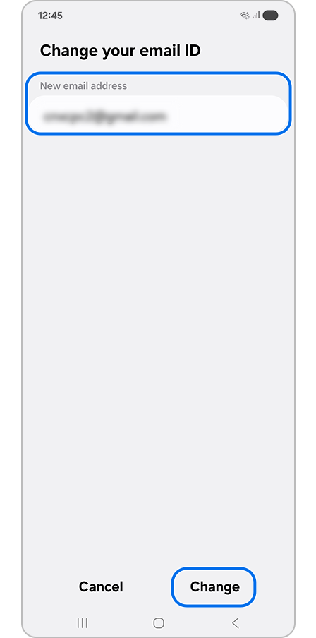 How to change the email ID of your Samsung account | Samsung Pakistan