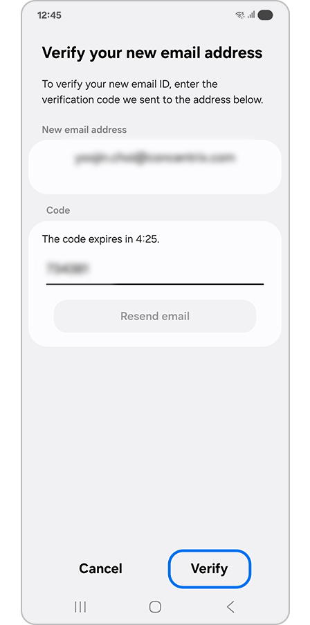 How to change the email ID of your Samsung account | Samsung Pakistan