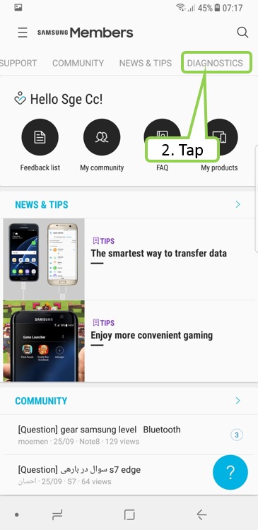 Samsung Members: How to perform hardware test? | Samsung Pakistan