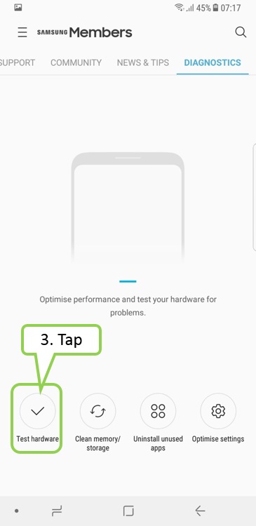 Samsung Members: How to perform hardware test? | Samsung Pakistan