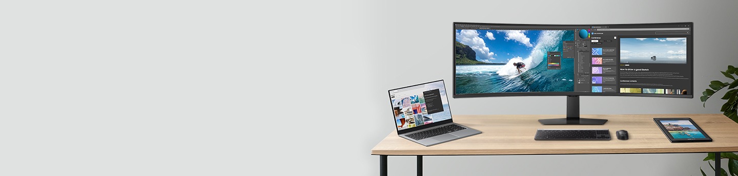 Monitory panoramiczne | Samsung Polska