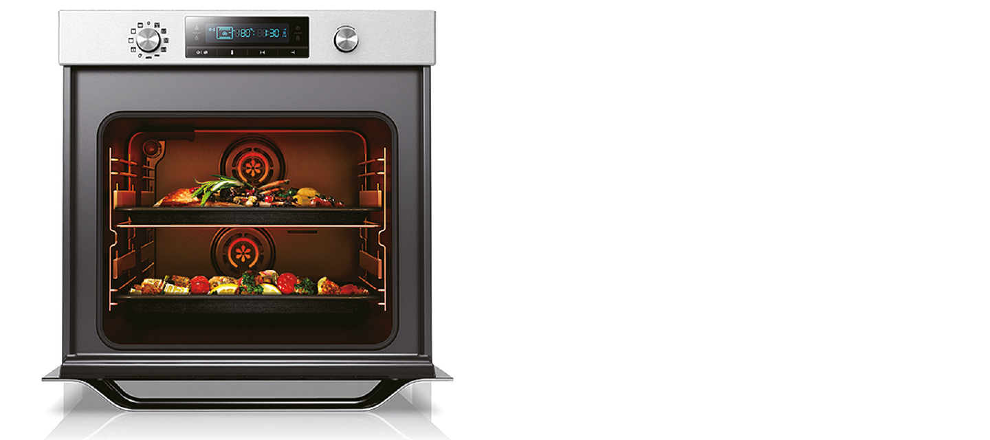 Piekarniki elektryczne: dwukomorowe, kompaktowe | Samsung Polska