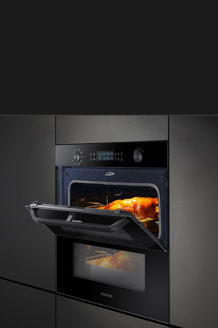 Piekarniki elektryczne: dwukomorowe, kompaktowe | Samsung Polska