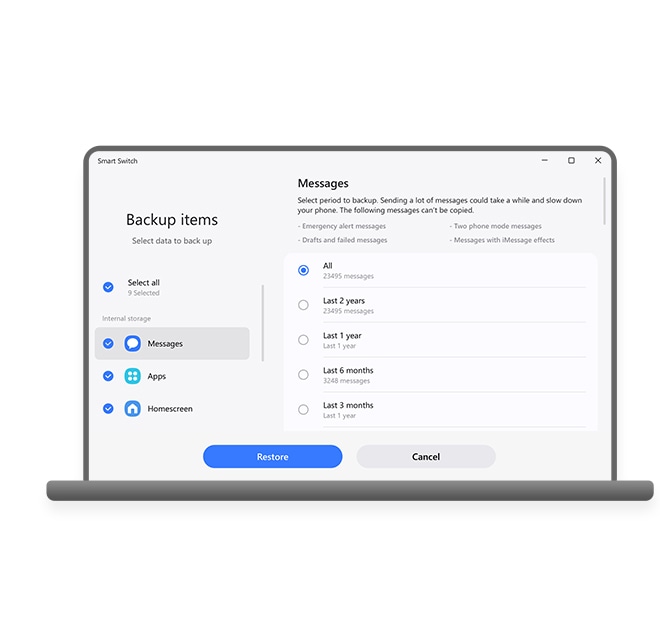 Smart Switch | Aplicações e serviços | Samsung PT