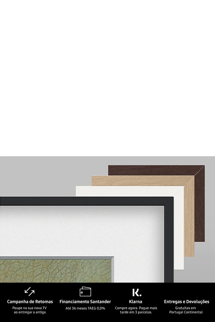 Oferta de Moldura com a TV The Frame | Samsung Portugal