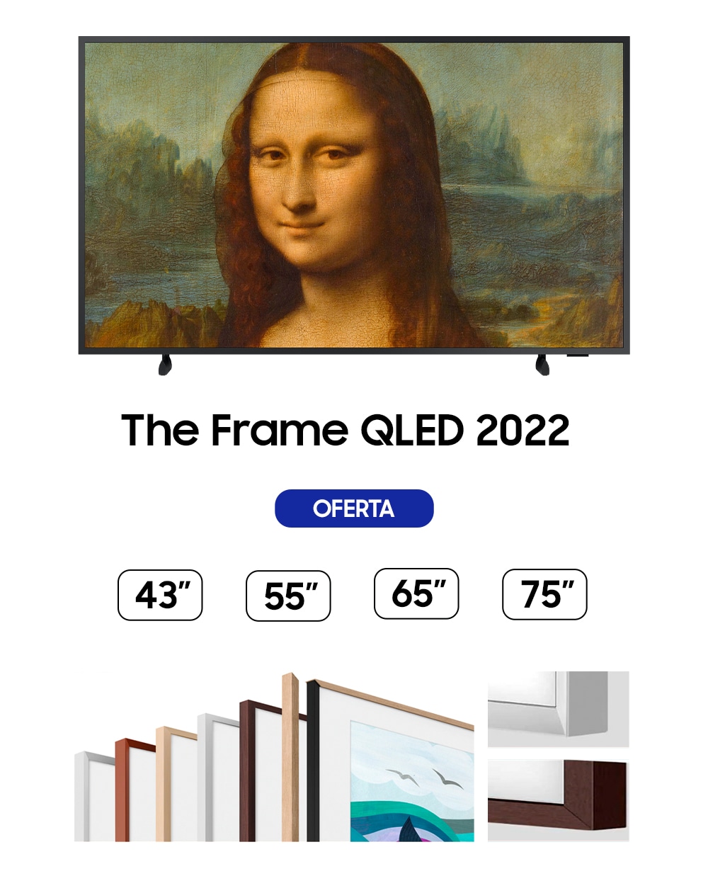 Oferta de Moldura com a TV The Frame | Samsung Portugal