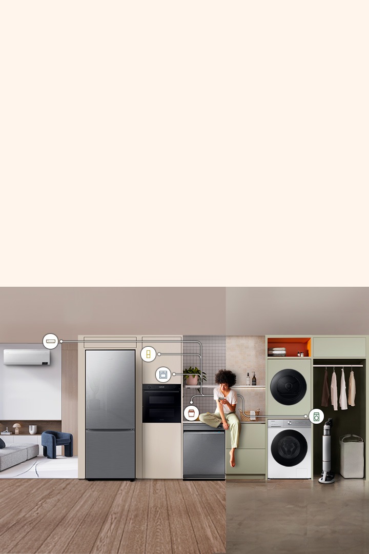 A sua casa inteligente | SmartThings IA | Samsung Portugal