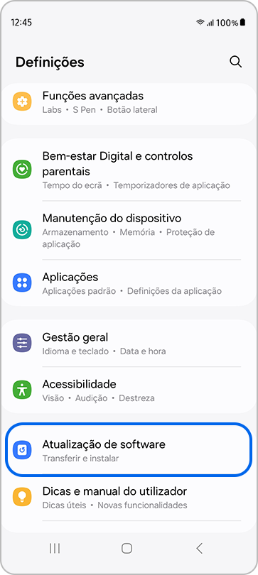Como transferir e instalar software para as funcionalidades Galaxy AI ...