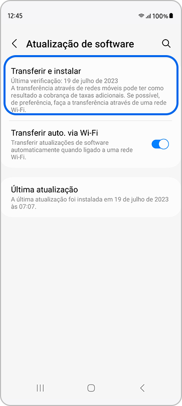 Como transferir e instalar software para as funcionalidades Galaxy AI ...