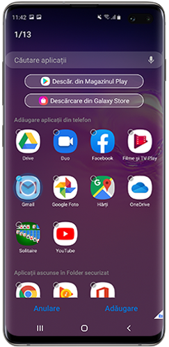 Ce este aplicația Folder securizat și cum se utilizează? | Samsung Romania