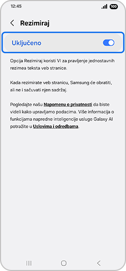 Kako da podesiš i koristiš Browsing Assist | Samsung Srbija