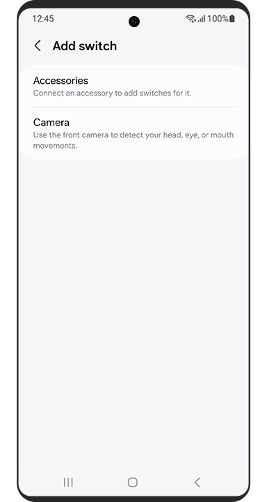 Universal Switch | Accessibility | Samsung Srbija