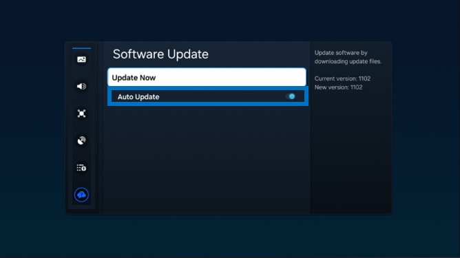 How to update the software on your Samsung smart TV? | Samsung Gulf