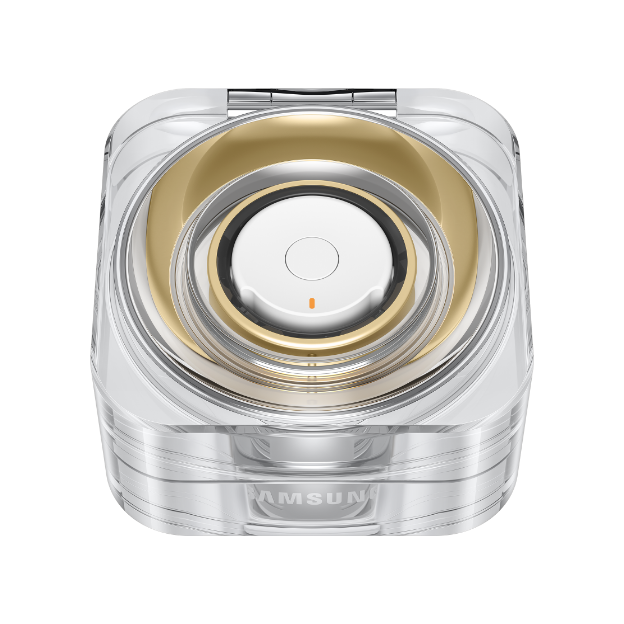 Samsung Galaxy Ring in Titanium Gold - Size 5 | Samsung KSA