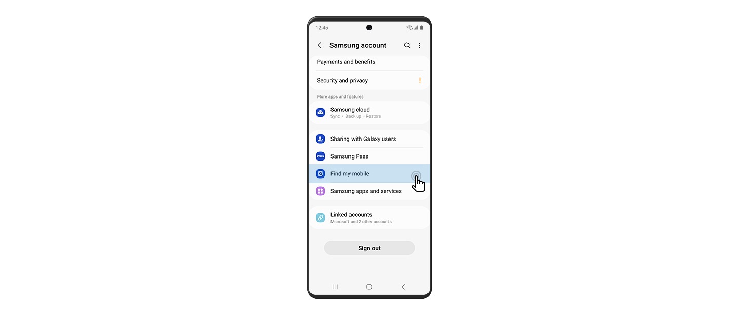 SmartThings Find | Appar och tjänster | Samsung SE