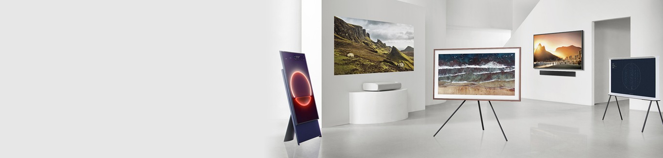 Bläddra och jämför The Frame TV-modeller | Samsung Sverige