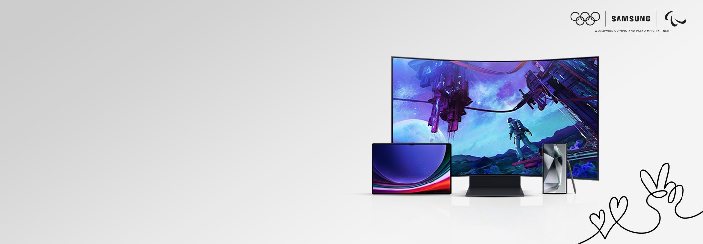 Samsung Olympics i Paris konkurrence | Samsung Danmark