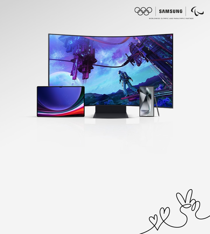 Samsung Olympics i Paris konkurrence | Samsung Danmark