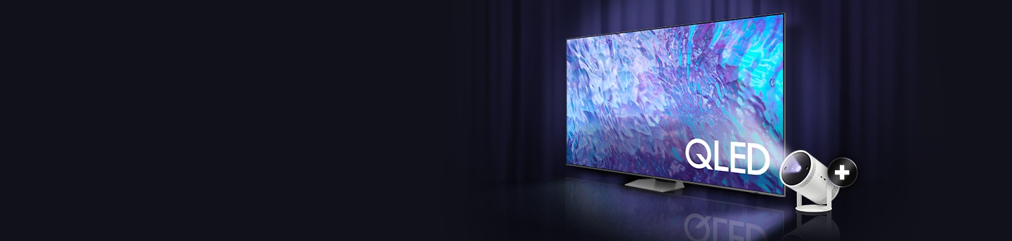 Samsung QLED 98″ Q80C med Freestyle | Samsung Sverige