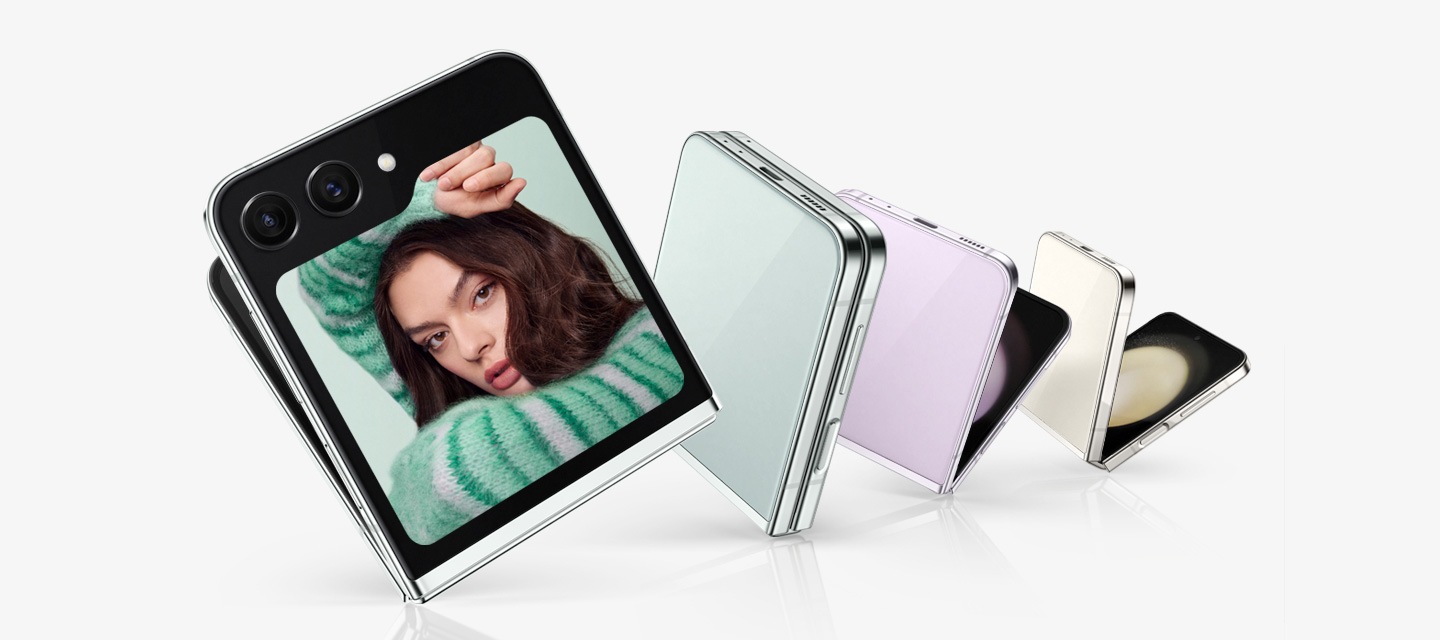 Explore the Samsung Galaxy Z Fold5 & Z Flip5 Colours | Samsung Singapore