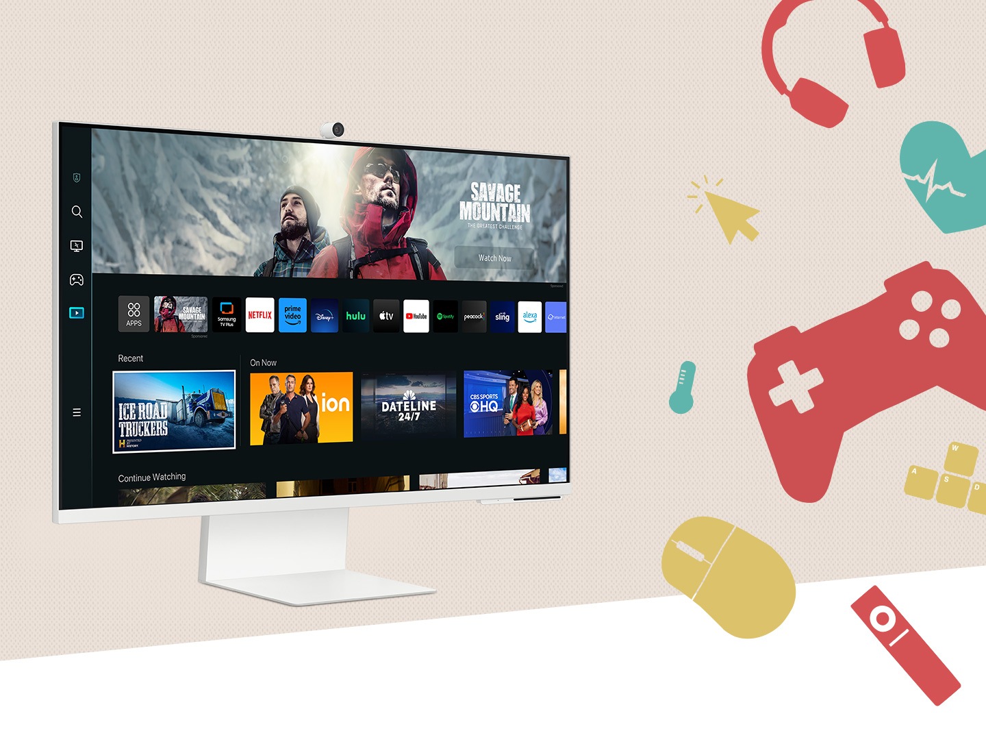 Smart Monitor: Watch, play, live in style | Samsung Singapore