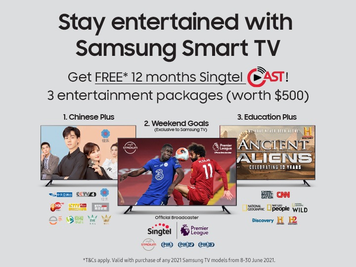 Samsung Smart TV - Your Perfect Stay Home companion | Samsung Singapore