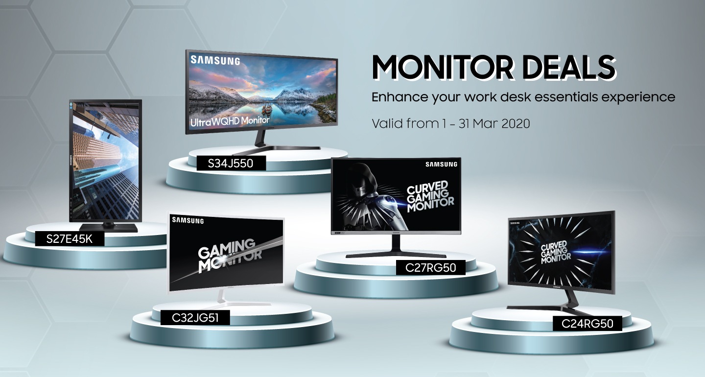 Desktop Monitor Deals | Samsung Singapore