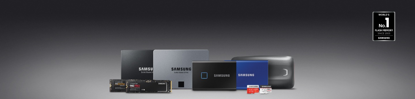 Memory & Storage - Solid State Drives, Memory Cards, etc. | Samsung ...