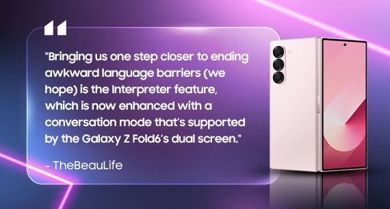 Samsung Galaxy Z Fold6 User Reviews | Samsung Singapore