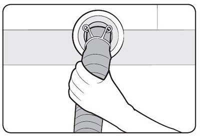 How to install Drain hose for Samsung washing machine (Top / Front ...