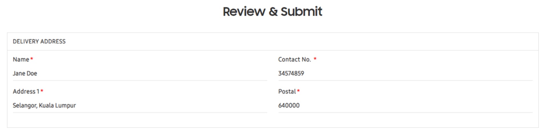 Samsung Gift Redemption Guide | Samsung Singapore