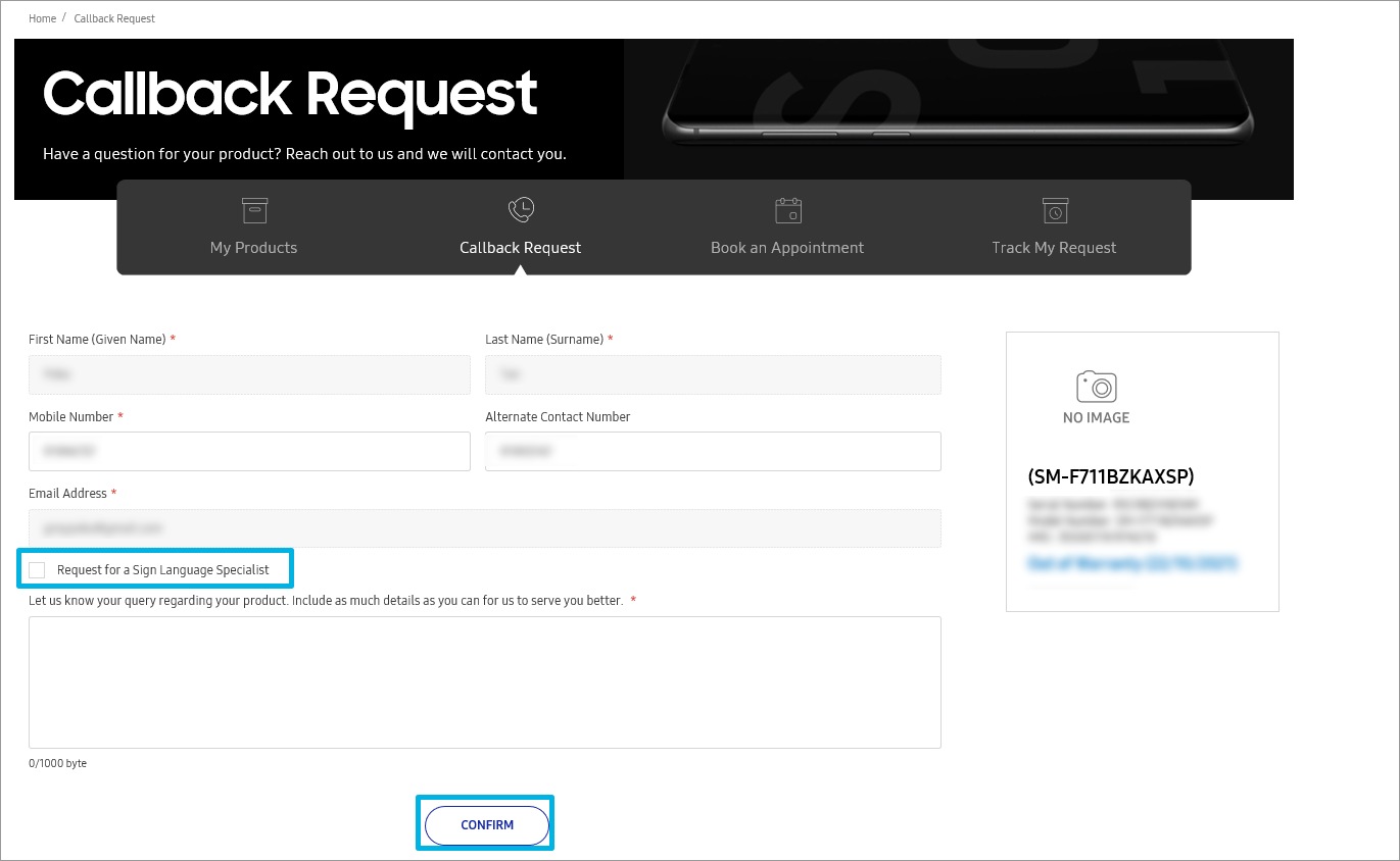 How do I get Sign Language Support from Samsung | Samsung Singapore