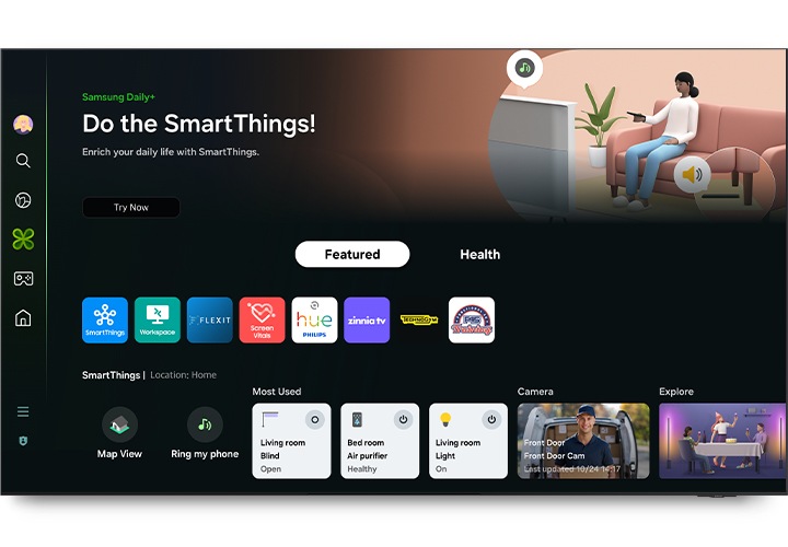 Smart TV | Smart Home with SmartThings | Samsung Singapore