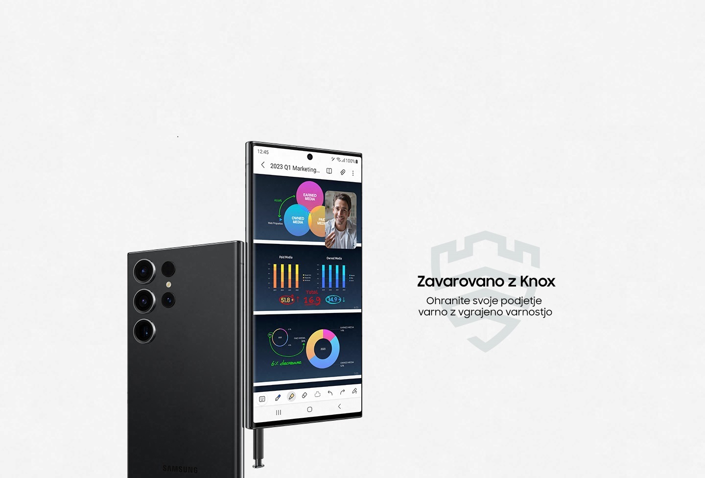 Najnovejši Samsung Galaxy poslovni telefoni | Samsung Business SI