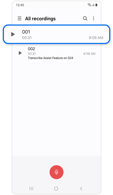 How to use Transcribe assist on the Galaxy S24