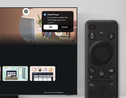 Samsung Smart TV is already registered in SmartThings app