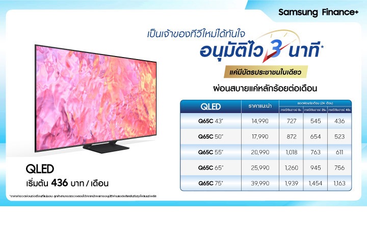 Samsung Finance Plus ผ่อนง่ายได้ทุกคน แค่ใช้บัตรประชาชน | Samsung Thailand