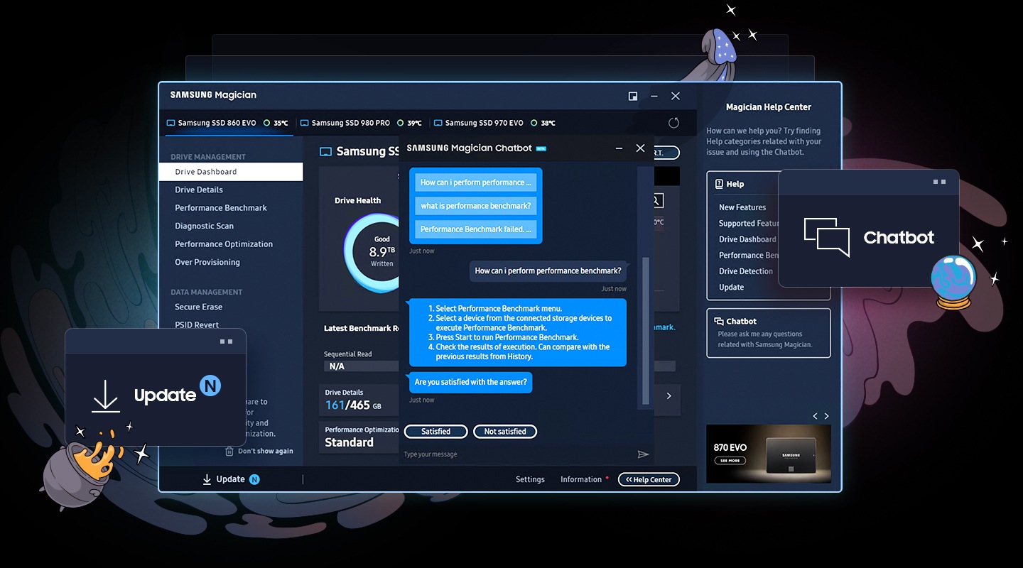 Samsung Magician Yazılımı | Samsung Türkiye