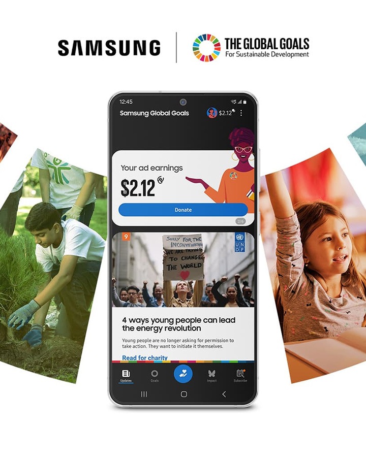 Samsung Global Goals | 應用程式與服務 | Samsung 台灣