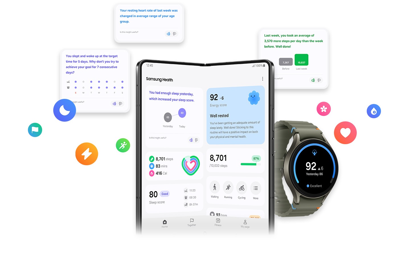 Samsung Health | 應用程式與服務 | Samsung TW