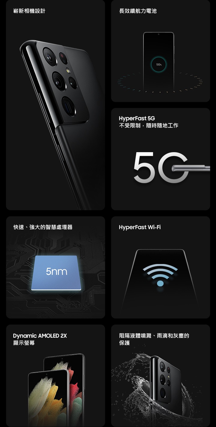 Galaxy S21 | S21+ | S21 Ultra 5G | 商務 台灣三星