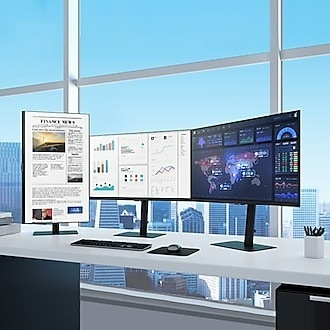 75" UHD 4K 商用顯示器 QMC 系列 | QM75C | 商務 台灣三星