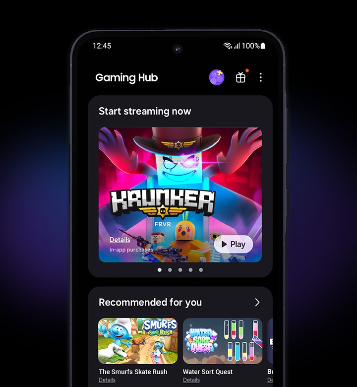 Gaming Hub | Apps & Services | Samsung UK