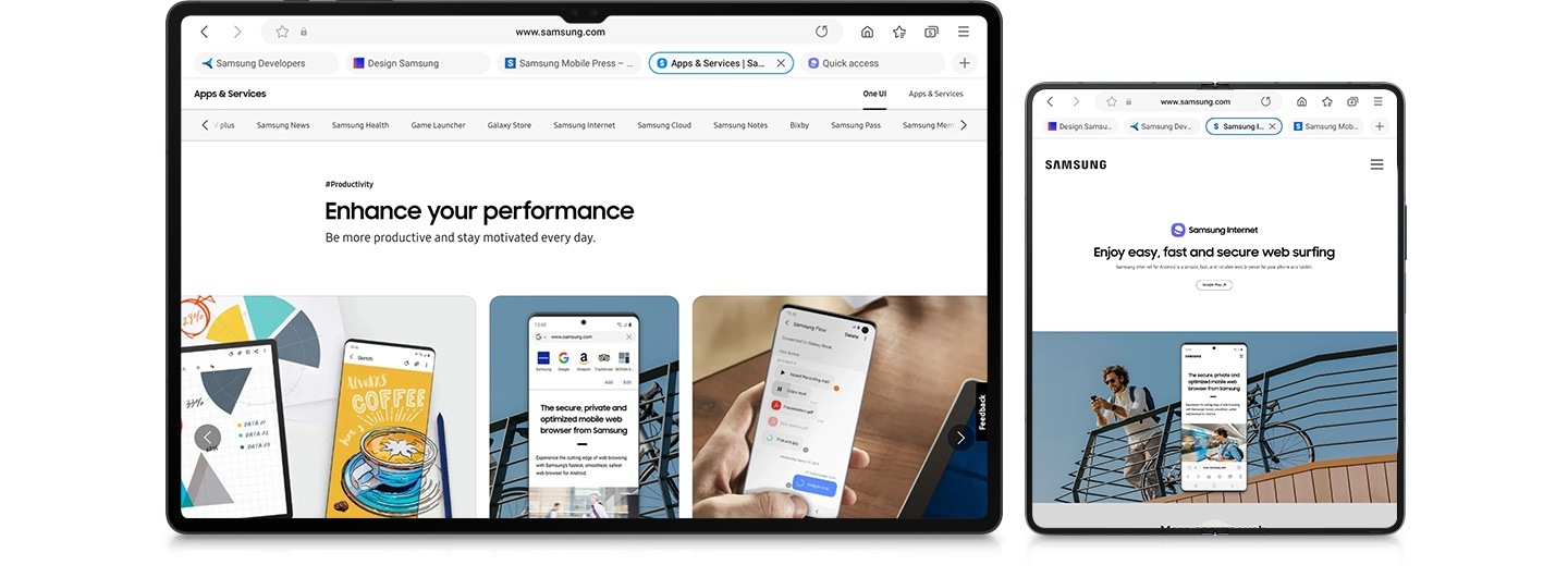 Samsung Internet | Apps & Services | Samsung UK
