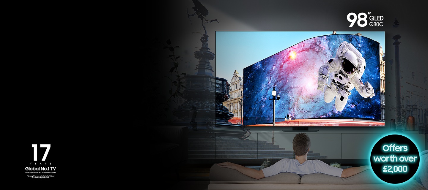 Samsung Large Screen TVs | Up To 95 Inch TV | Samsung UK