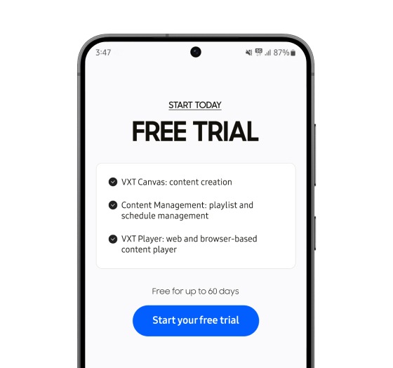 Samsung VXT - Digital Signage Solution | Samsung Business United Kingdom