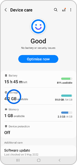 What is Other storage on your Galaxy phone | Samsung IE