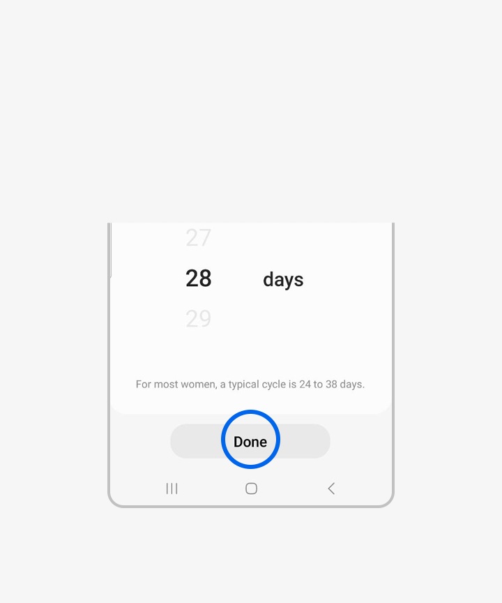 How to use the menstrual Cycle Tracker with Samsung Health | Samsung UK