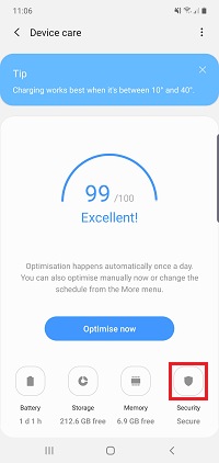 What is Device care and how do I use it? | Samsung UK